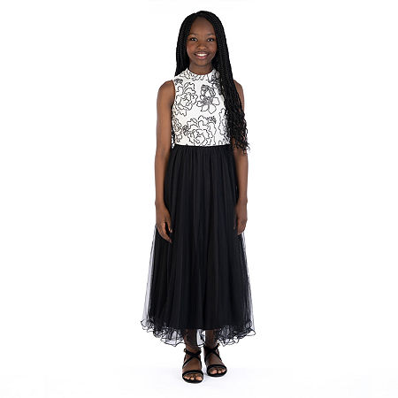 Click here for Speechless Big Kid Girls Sleeveless Floral Maxi Dr... prices