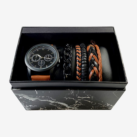 Click here for Geneva Geneva Mens Brown Strap Watch Mac7122jc  On... prices