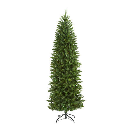 Click here for Nearly Natural Slim Mountain Faux Pine Christmas T... prices