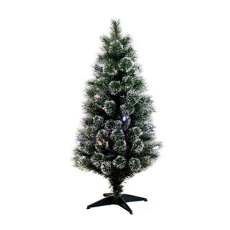 Click here for Nearly Natural Fiber Optic Faux 4 Foot Pre-Lit Pin... prices