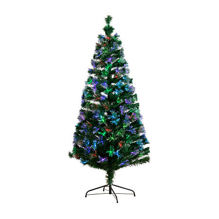Click here for Nearly Natural Fiber Optic Faux 6 Foot Pre-Lit Pin... prices