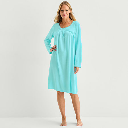 Click here for Adonna Womens Round Neck Long Sleeve Nightgown  Pe... prices