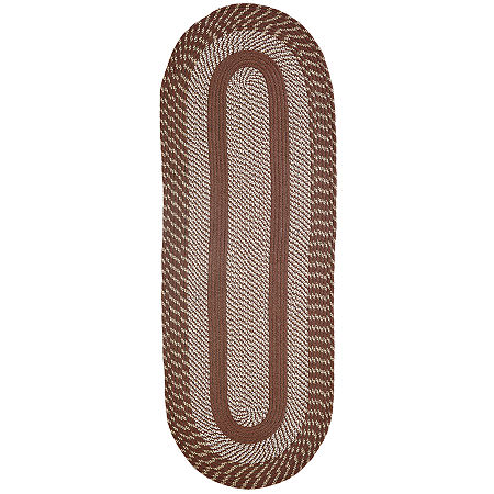Click here for Better Trends Newport Braid Oval Runner Rug  One S... prices