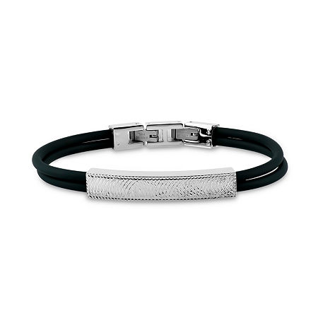 Click here for Mens Stainless Steel 8 1/2 Inch Id Bracelet  One S... prices