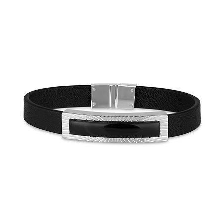 Click here for Mens Stainless Steel 8 1/2 Inch Id Bracelet  One S... prices