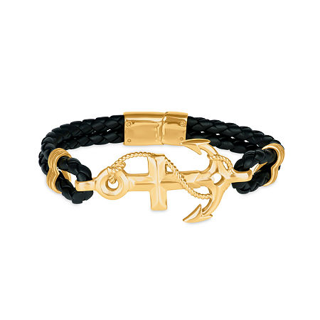 Click here for Mens Stainless Steel Wrap Bracelet  One Size prices