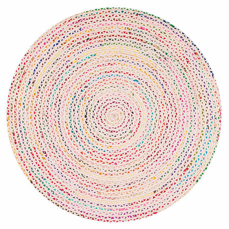 Click here for nuLoom Hand Braided Tammara Rug  One Size  White prices