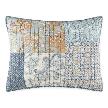 Click here for Linden Street Westgrove Pillow Sham  One Size  Blu... prices