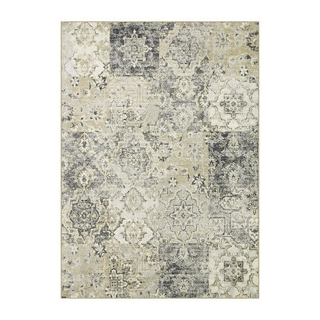 Click here for Maples Patchwork Rectangular Indoor Rugs  One Size... prices