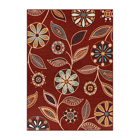 Click here for Maples Modern Floral Collection Skid Resistant Ind... prices