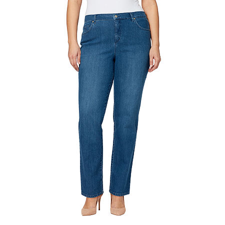 Gloria Vanderbilt Plus Size Amanda Jean  in Regular & Short - Frisco