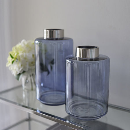 Click here for Liz Claiborne Blue Glass Vase Collection  One Size prices