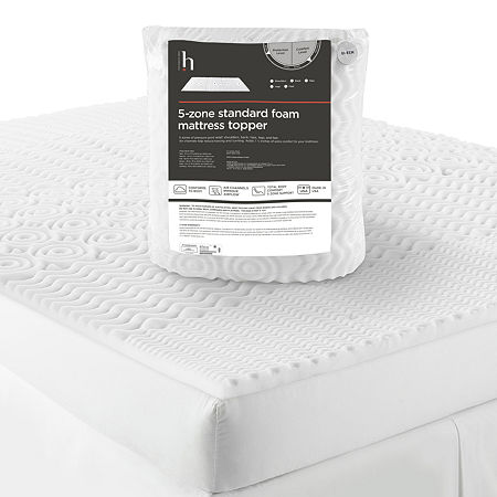 Click here for Home Expressions 5-Zone Standard Foam Mattress Top... prices