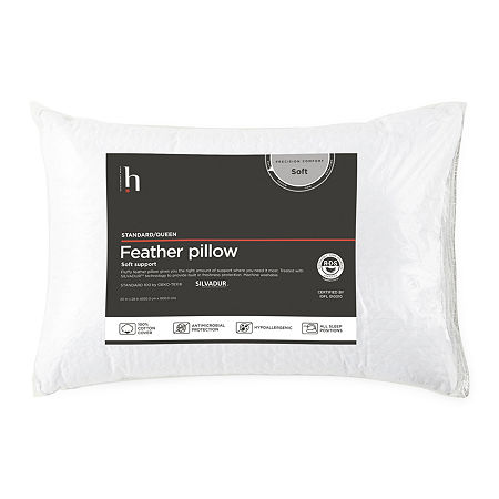 Click here for Home Expressions Soft Support Feather Pillow  One... prices