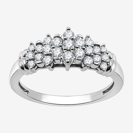 Click here for (G-H / Si2-I1) Womens 1/2 CT. T.W. Lab Grown White... prices