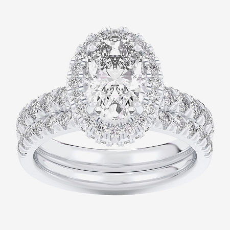 Click here for (G-H / Si1-Si2) Womens 3 CT. T.W. Lab Grown White... prices