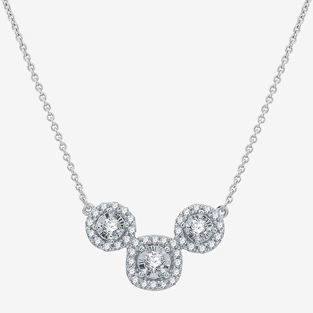 Click here for Womens 1/2 CT. T.W. Lab Grown White Diamond Sterli... prices
