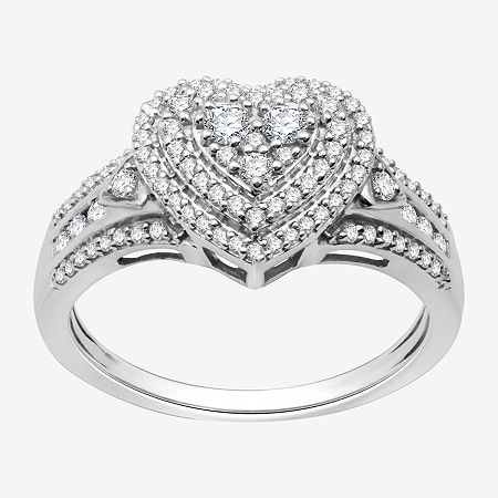 Click here for Womens 1/2 CT. T.W. Lab Grown White Diamond Sterli... prices
