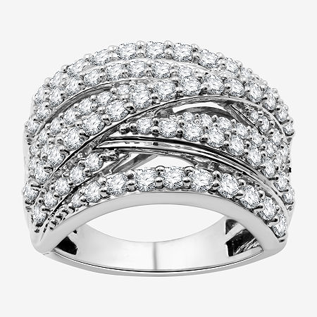 Click here for Womens 2 CT. T.W. Lab Grown White Diamond Sterling... prices