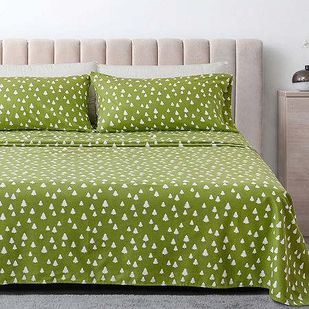 Click here for Linery Print Turkish Flannel Sheet Set  One Size... prices