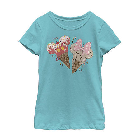 Click here for Disney Collection Little & Big Kid Girls Crew Neck... prices