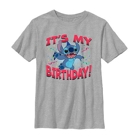 Click here for Disney Collection Little & Big Kid Boys Crew Neck... prices