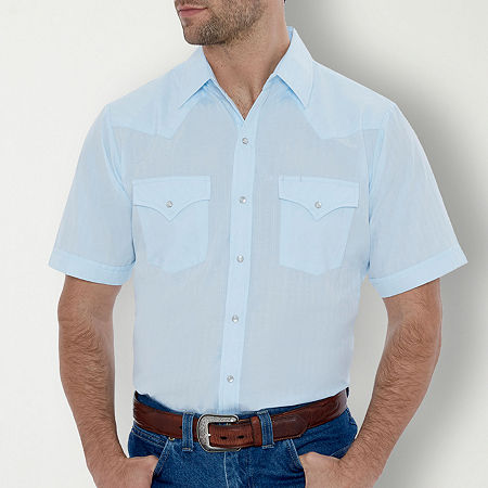 Click here for Ely Cattleman Mens Snap Front Short Sleeve Classic... prices