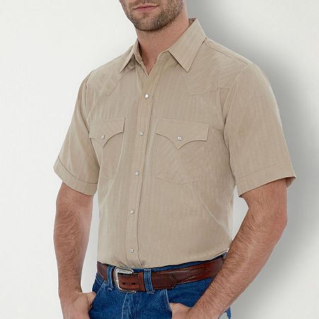 Click here for Ely Cattleman Mens Snap Front Short Sleeve Classic... prices