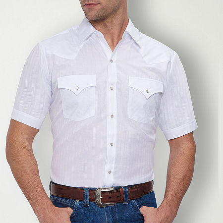Click here for Ely Cattleman Mens Snap Front Short Sleeve Classic... prices