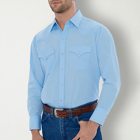 Click here for Ely Cattleman Mens Snap Front Long Sleeve Classic... prices