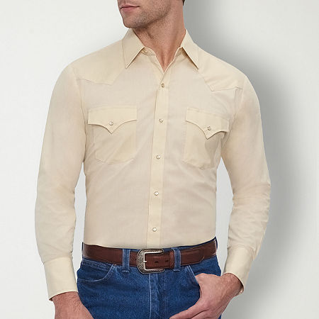 Click here for Ely Cattleman Mens Snap Front Long Sleeve Classic... prices