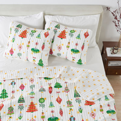 Linery Cheerful Holiday Quilt Set - JCPenney