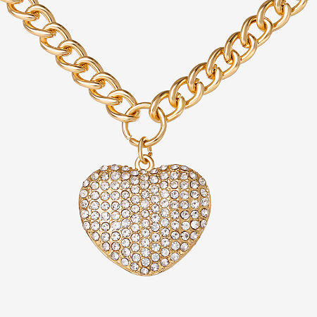 Click here for JS Jessica Simpson Gold Tone Pave Womens Glass All... prices