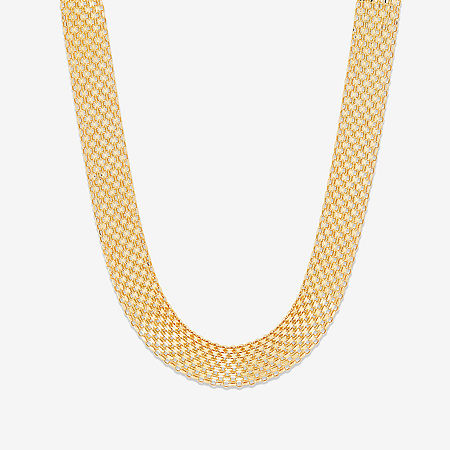 Click here for Womens 14K Gold 18 Inch Link Chain Necklace  One S... prices