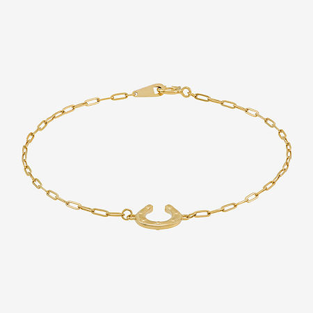 Click here for Gold Addiction Womens 10K Gold 7.25 Inch Solid Cha... prices