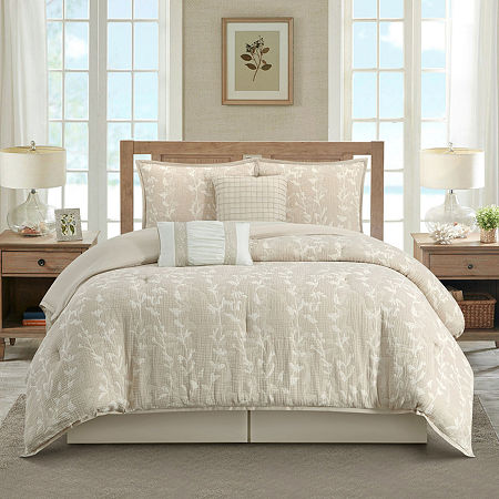 Click here for Stratford Park Dayla Leaves Comforter Set 6-pc. Ea... prices