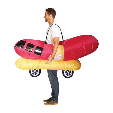 Click here for Unisex Adult Oscar Mayer Wiener Mobile Costume  La... prices