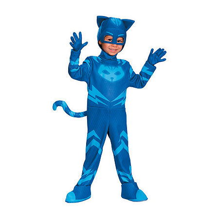 Click here for Boys Catboy Deluxe PJ Masks Costume  4-6  Blue prices