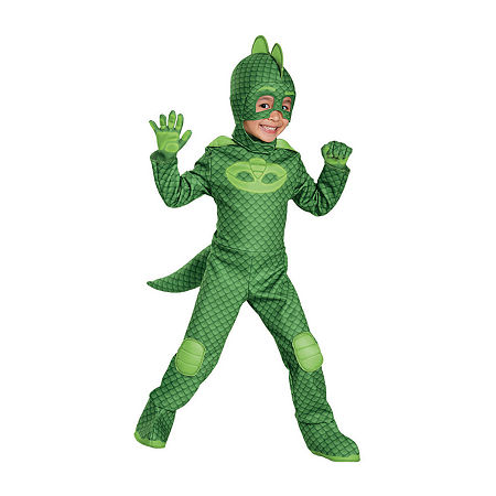 Click here for Toddler Boys Gekko Deluxe PJ Masks Costume  3t-4t... prices