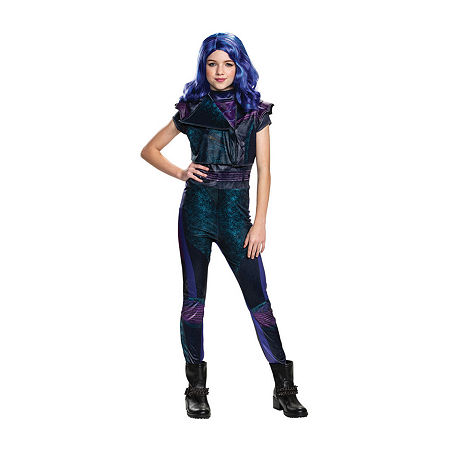 Click here for Girls Mal Classic Descendants Costume  7-8  Purple prices