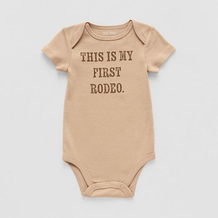 Click here for Okie Dokie Baby Boys Round Neck Short Sleeve Rib B... prices