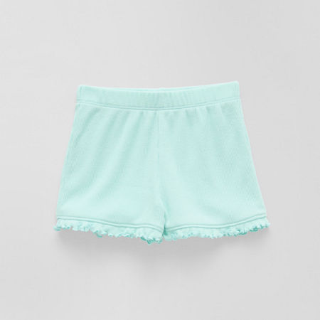Click here for Okie Dokie Baby Girls Pull-On Short  6 Months  Blu... prices