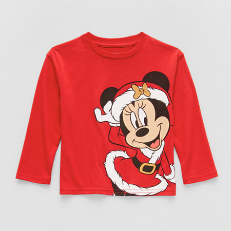 Click here for Disney Toddler Girls Crew Neck Long Sleeve Regular... prices