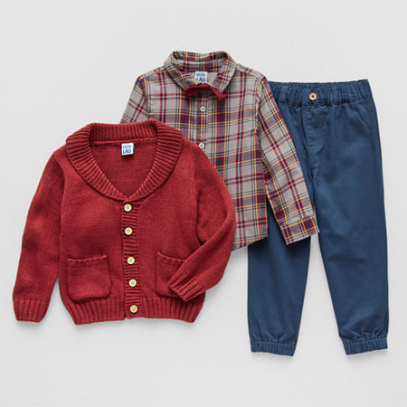 Click here for Little Lad Toddler Boys Plus Tall 3-pc. Pant Set... prices