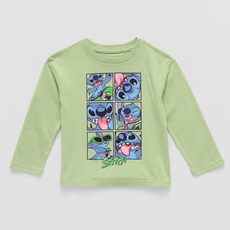 Click here for Toddler Boys Crew Neck Long Sleeve Regular Fit Lil... prices