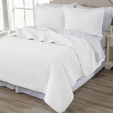Click here for Linery Herringbone Stitched Quilt Set Quilt Set  O... prices