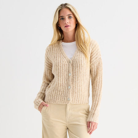 Click here for a.n.a Womens V Neck Long Sleeve Button Cardigan  X... prices