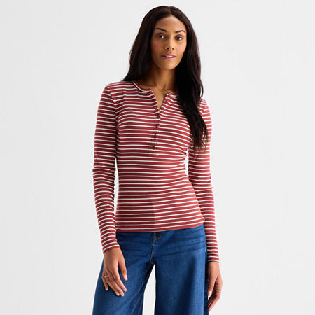 Click here for a.n.a Womens Long Sleeve Regular Fit Henley Shirt... prices