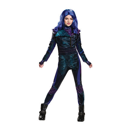 Click here for Girls Mal Deluxe Descendants Costume  7-8  Blue prices