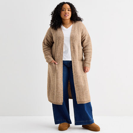 Click here for a.n.a Womens Long Sleeve Open Front Plus Cardigan... prices